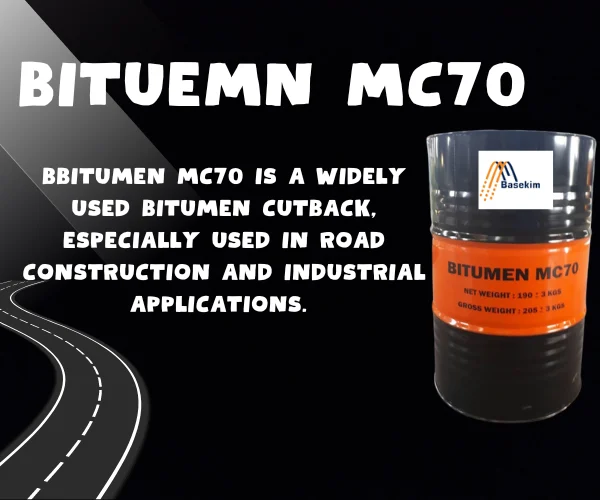 Cutback Bitumen MC70 is widely used in road and construction